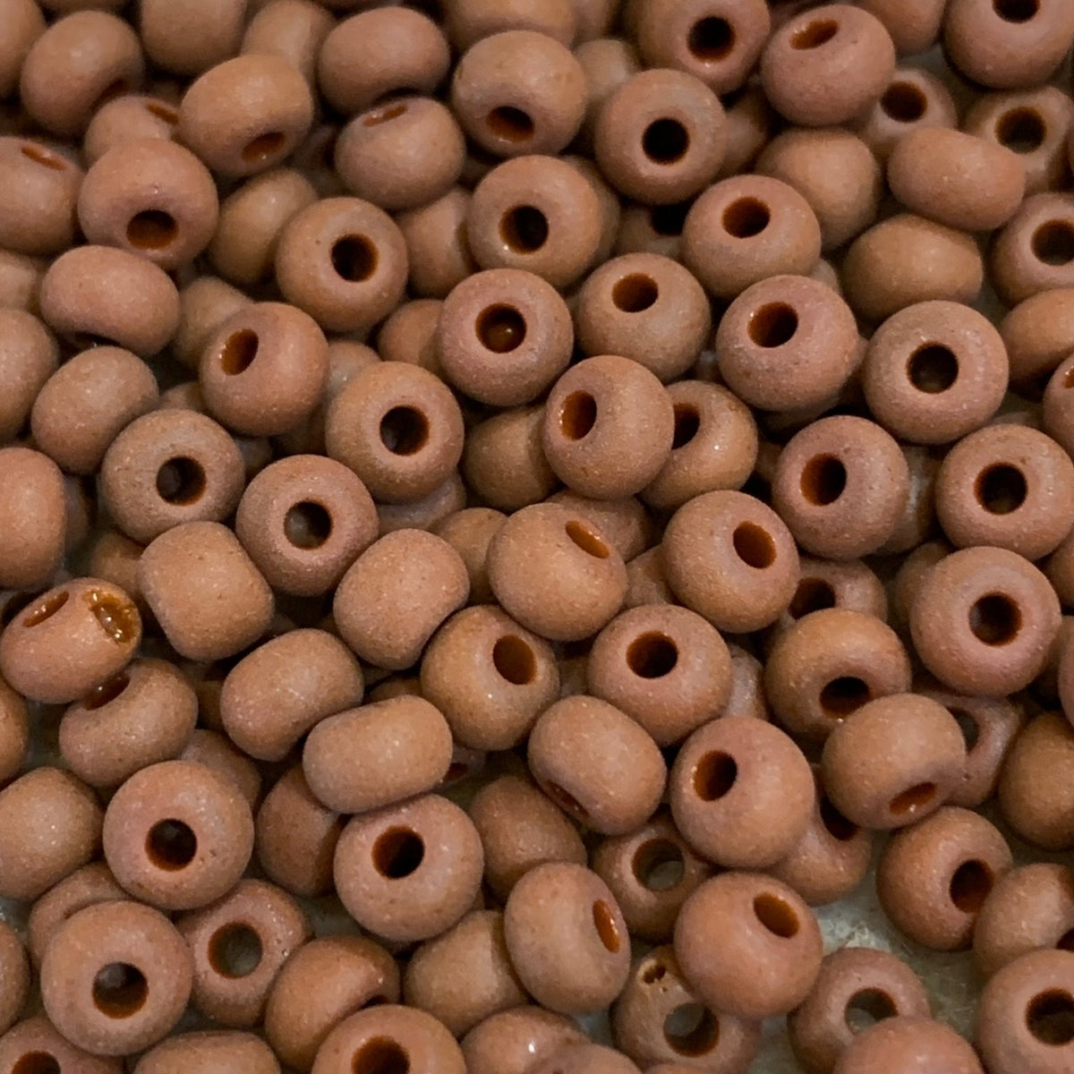 Brown Matte Seed Beads - 6/0 – Out West Beads