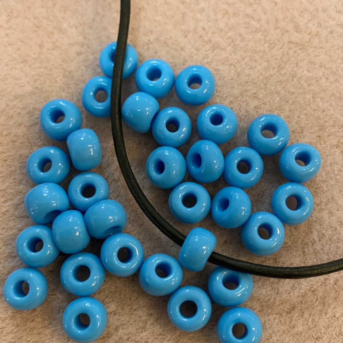 Baby Blue Crow Beads - 119 - Mini – Out West Beads