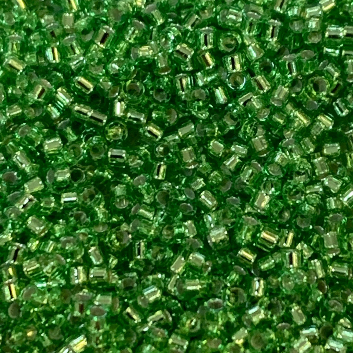 DB1206 - 11 - Silver Lined Lime – Out West Beads