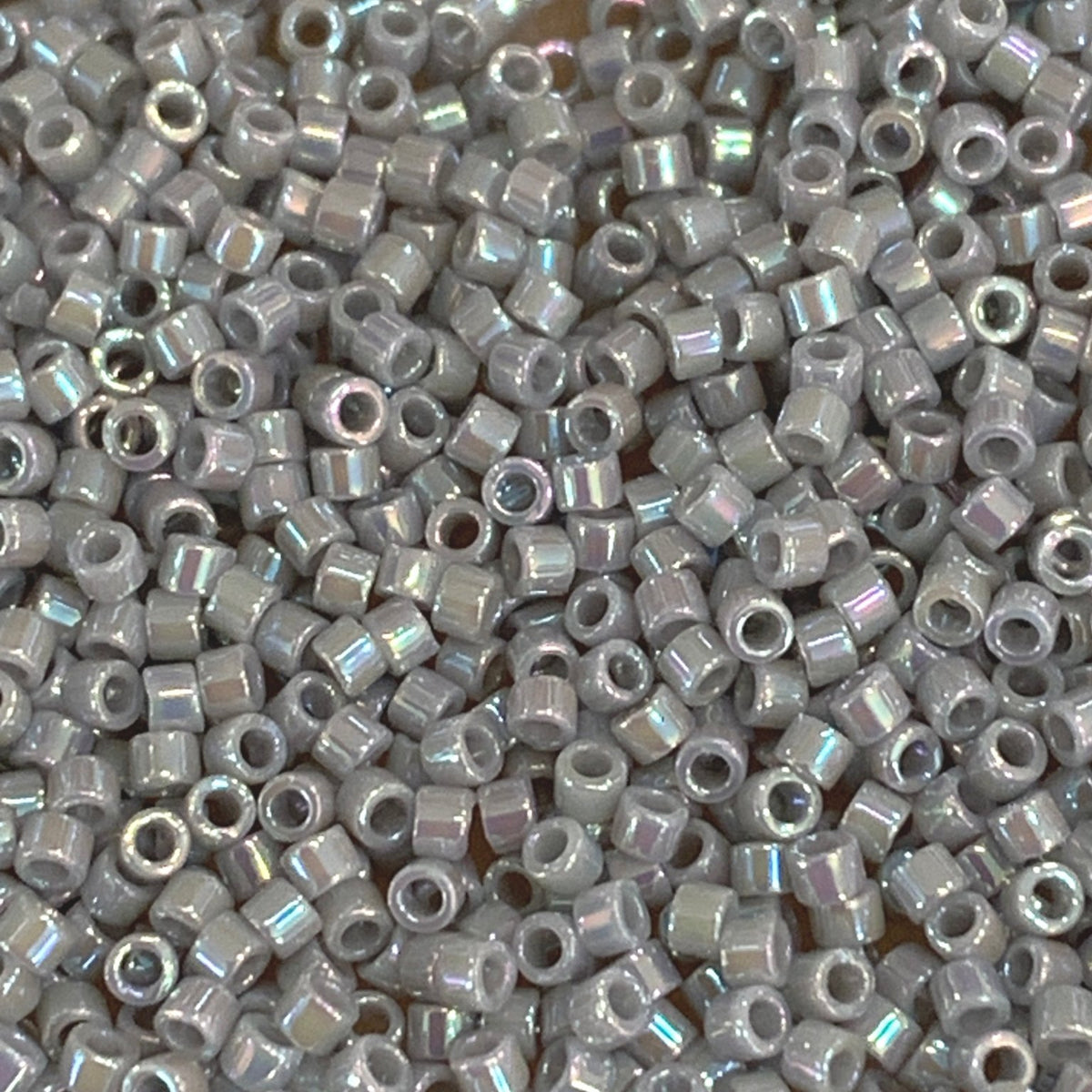 DB1579 - 11 - Opaque Ghost Gray AB – Out West Beads
