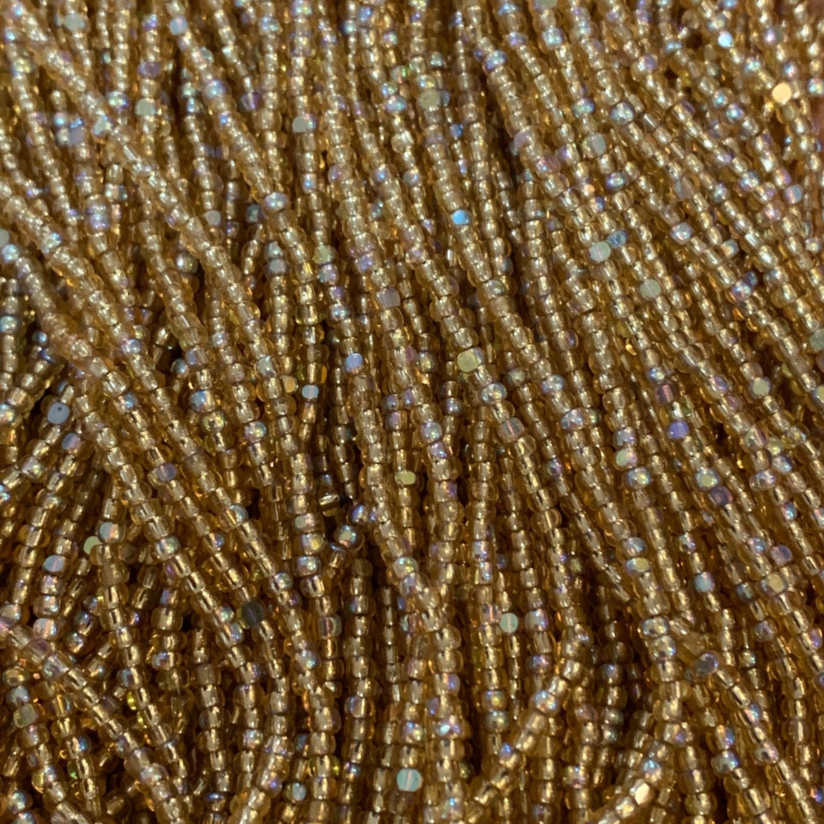 Gold Silver Lined AB Charlotte Cut Seed Beads - 11c – Out West Beads