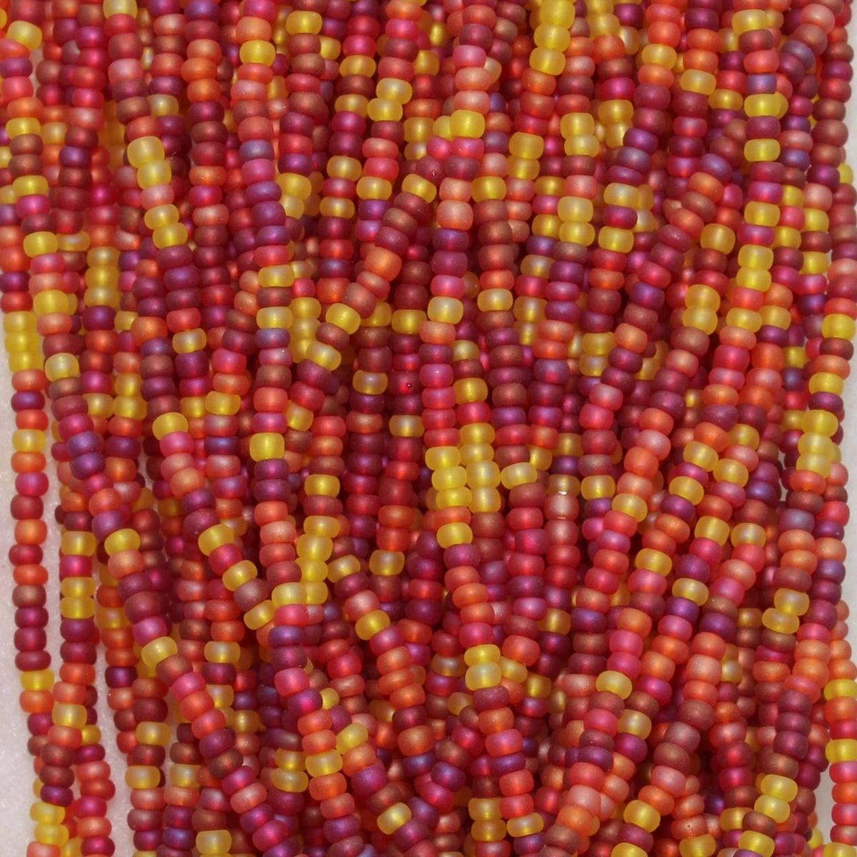 Sunset Matte Rainbow Seed Beads - 11/0 – Out West Beads