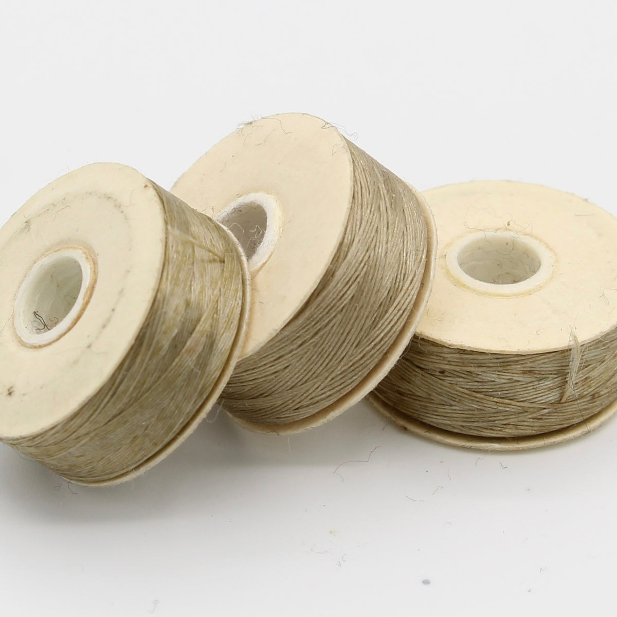 Dark Beige - Nymo Bobbin – Out West Beads