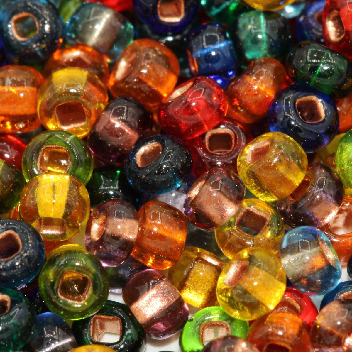 Copper Lined Seed Bead Mix - 6/0 – Out West Beads