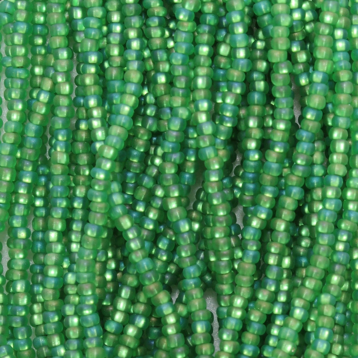 Kelly Silver Lined Matte Seed Beads - 11/0 – Out West Beads