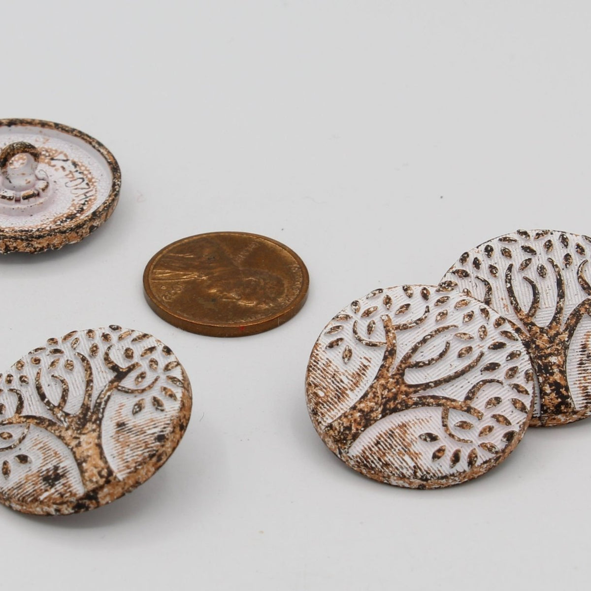 Tree of Life Buttons - 1" – Out West Beads