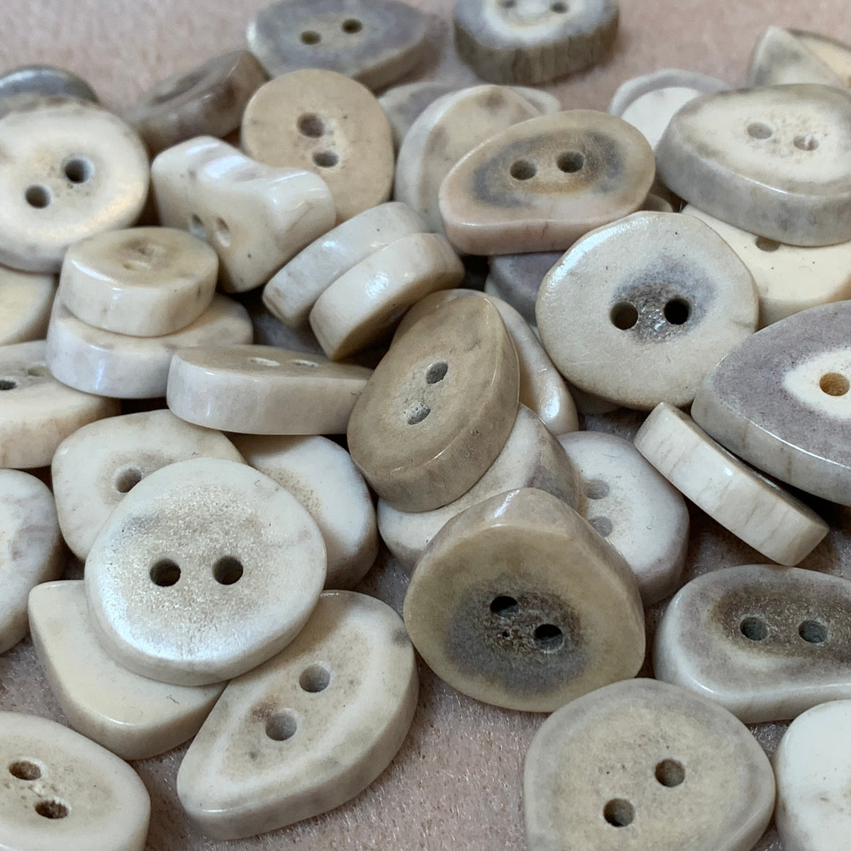 Deer Antler Buttons – Out West Beads