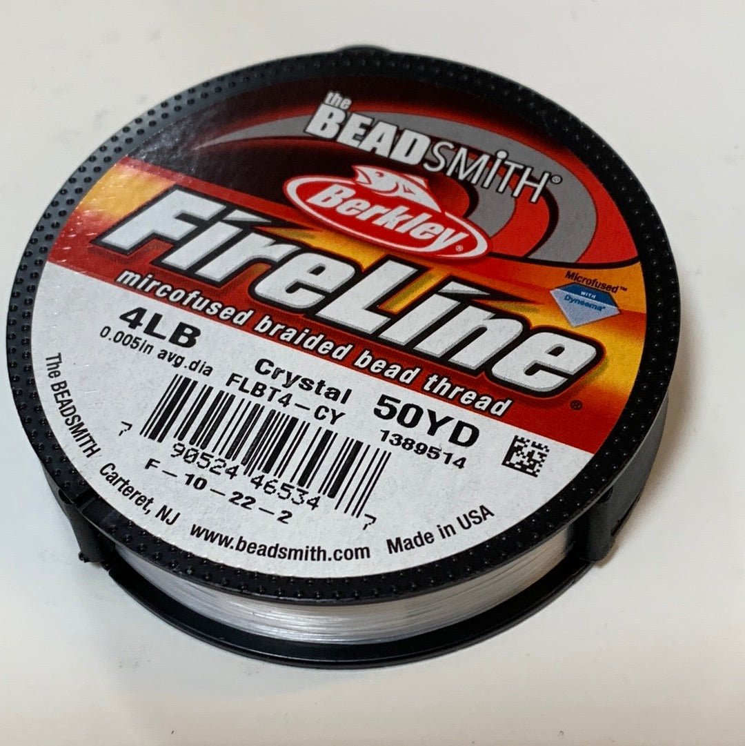 4lb. Fireline - Crystal – Out West Beads