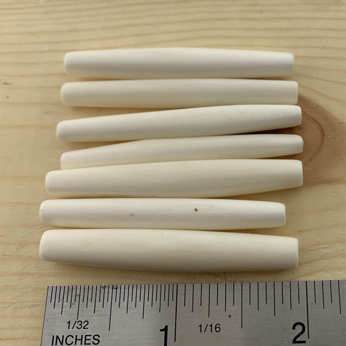 2" Bone Hair Pipe Beads – Out West Beads
